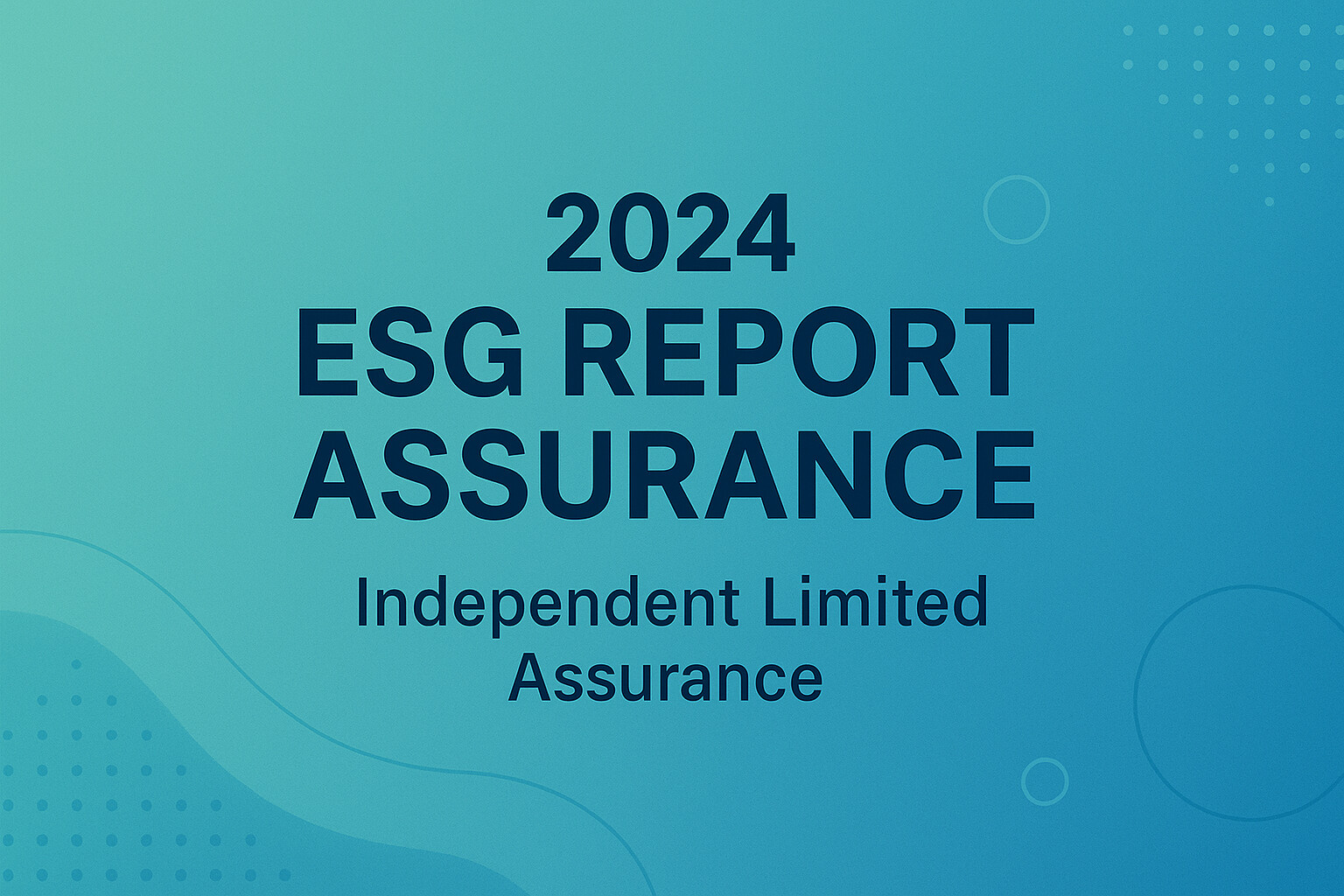 Independent Assurance of the 2024 Sustainability Report | Metal ...